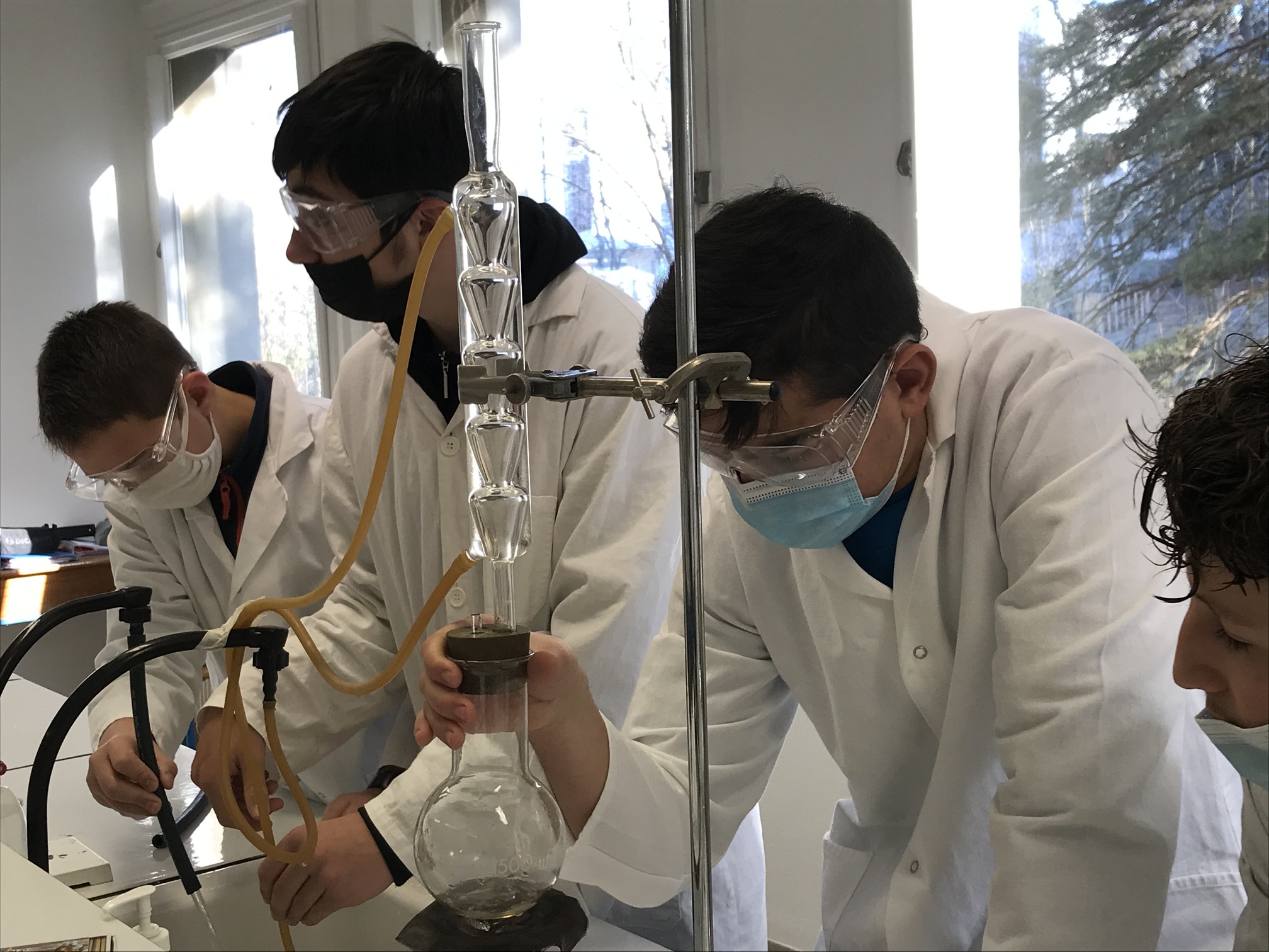 TP Synthèse de l'Aspirine pour les élèves de Seconde GT. - ISVT La Salle – Le Puy-en-Velay